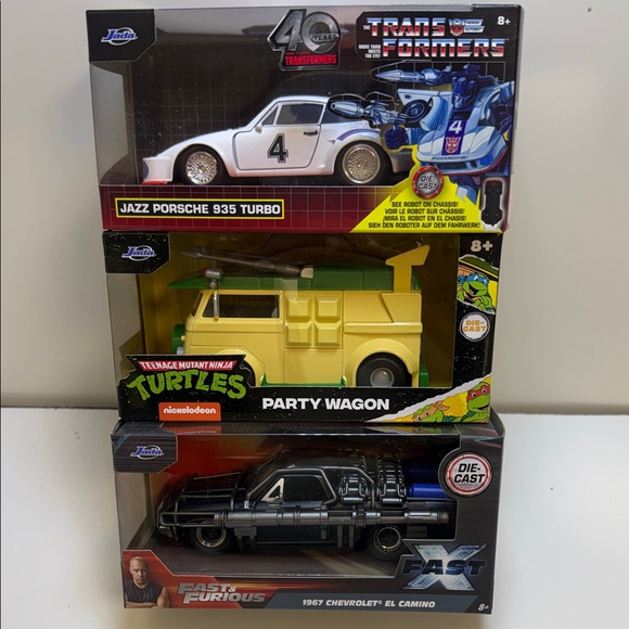Jada | Toys | Transformers Jazz Porsche 935 Turbo Diecast Car Turtles ...